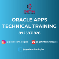 Best Oracle Apps Technical Training Institute | 100% Placements