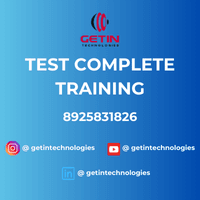 Test Complete Training At Getin Technologies 100 Placements